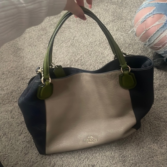 Bags | Coach Multi Color Purse | Poshmark